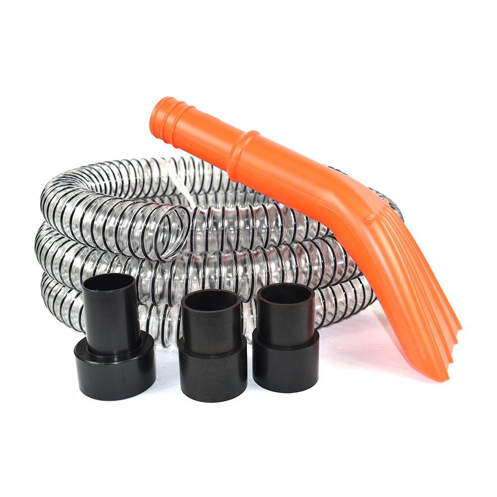 1-1/2 Inch x 12ft Shop Vacuum Hose Kit | Wood Shop Bits - A Bit Better