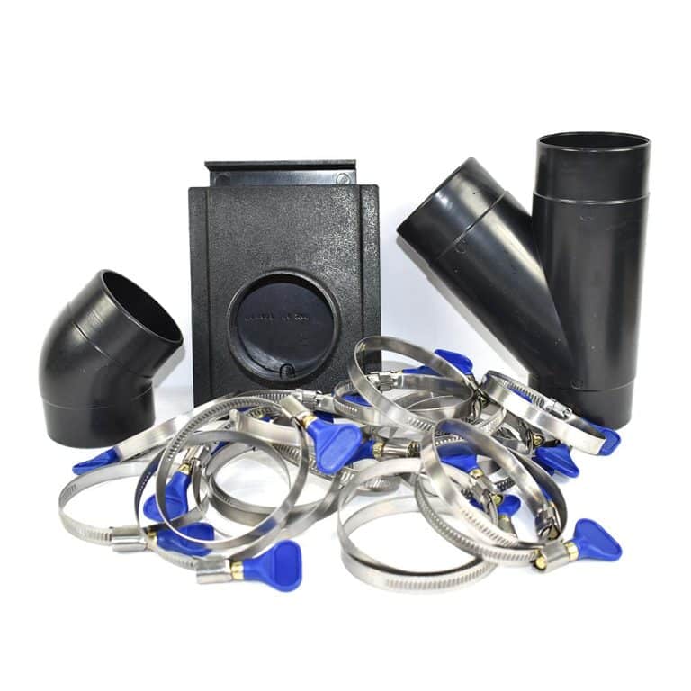 2-1/2 Inch Dust Collection Kit - Wood Shop Bits - A Bit Better