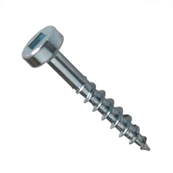 250 Pocket Hole Screws, 1-Inch (25mm), #7 Coarse Thread, Pan Head ...