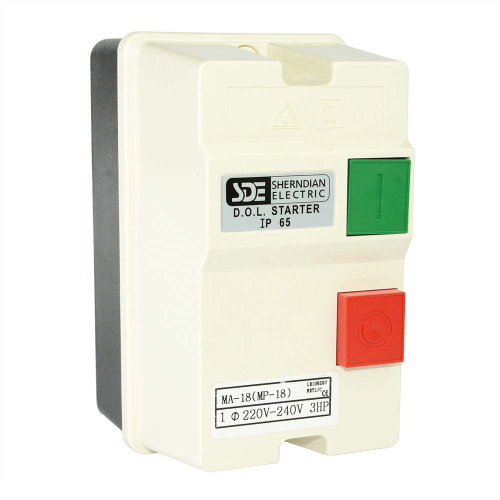 1-Phase, 50HZ @ 240V-60HZ @ 220V, 3-HP, 18-26-Amp Magnetic Switch - CSA ...