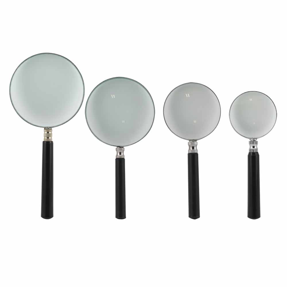 4pc High Power Magnifying Glass Set (3.5X, 2.5X, 2.25X) - Wood Shop ...