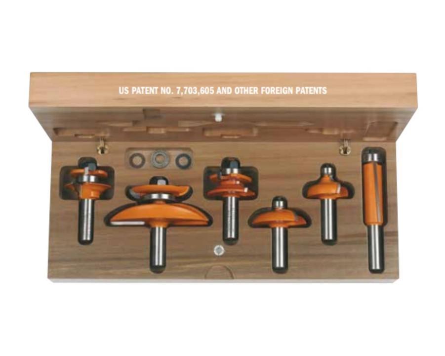 CMT Orange Tools 6-piece Cabinetmaking Router Bit Set