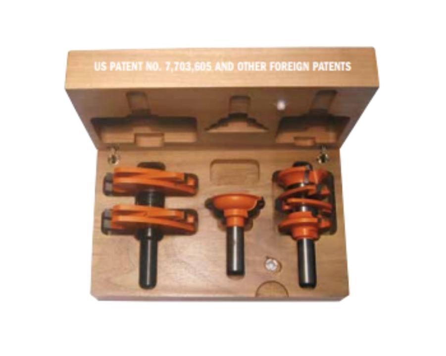 CMT Orange Tools Entry & Interior Door Router Bit Set