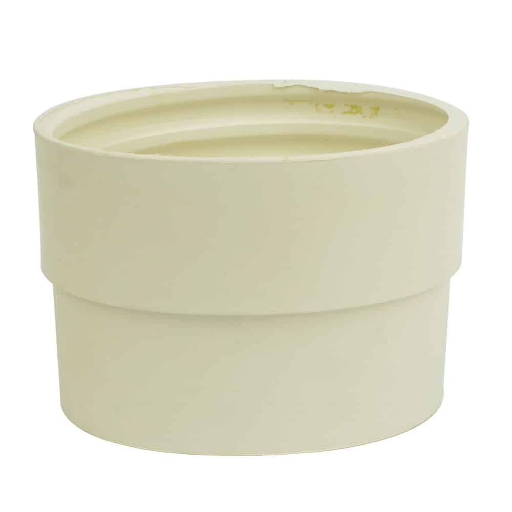 4 Inch Threaded Rubber Connector | Wood Shop Bits - A Bit Better