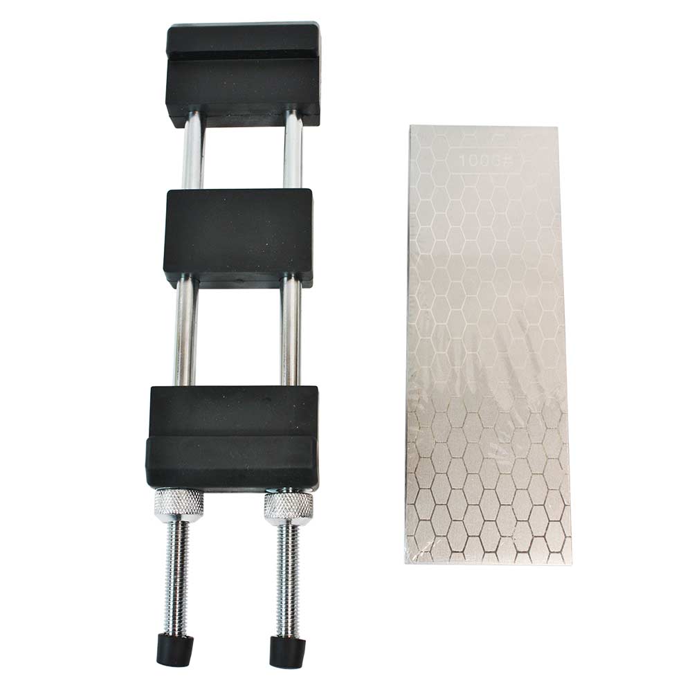 Double-Sided 400/1000 Grit 8'' Diamond Sharpening Stone Sharpener ...