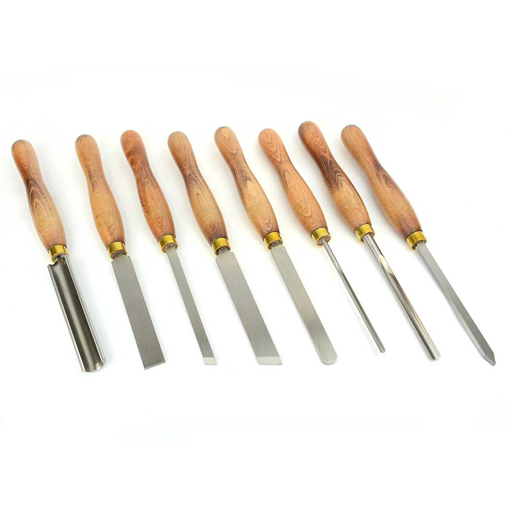 Top Crown 285 Wood Turning Tool Set - Lasts 6x Longer!