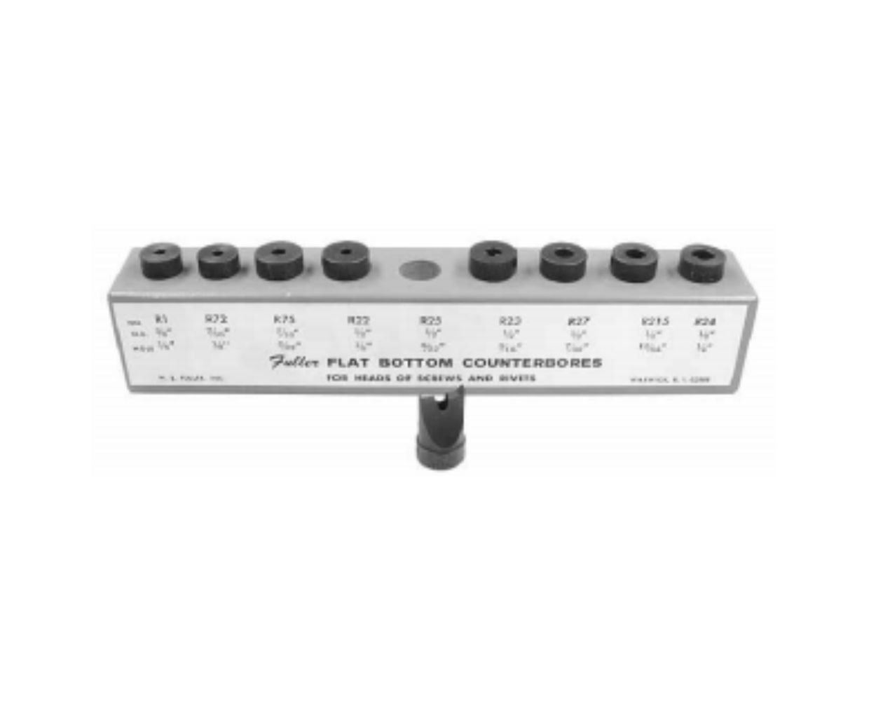 W.L. Fuller Inc. Fuller Type "R" Counterbore Sets & Matching Drill Sets