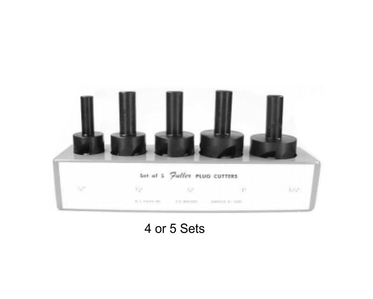 Fuller Plug Cutter Sets